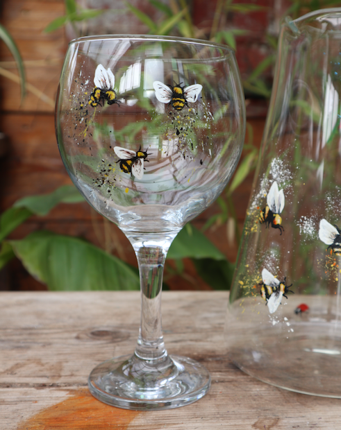 Bumble Bee Gin Glass – Jack Fethers